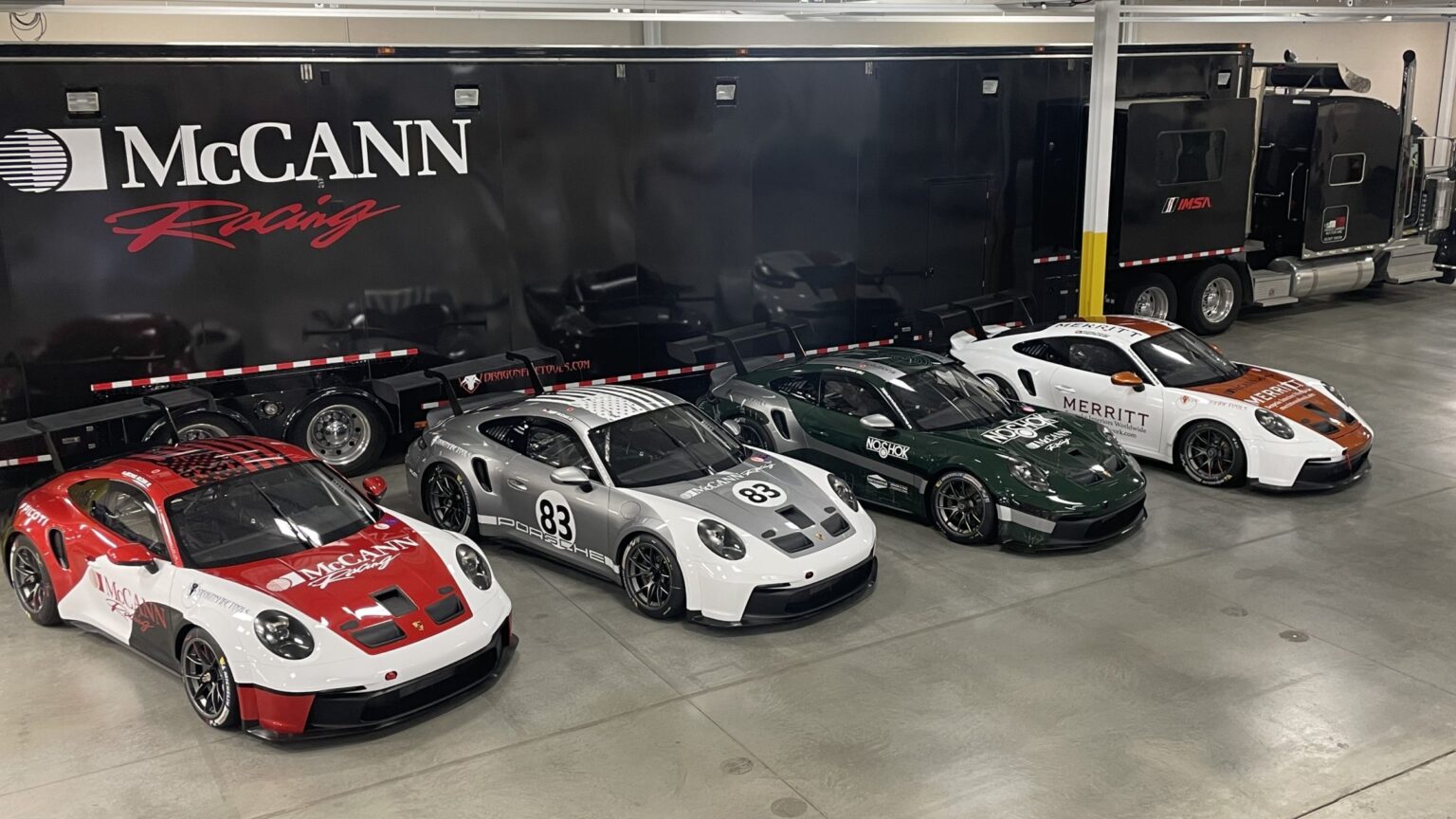 McCann Racing’s Four Car Effort In Porsche Carrera Cup - McCann Racing